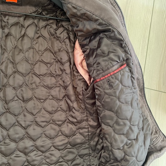 Hugo Boss | Jackets & Coats | Hugo Boss Orange Mens Motorcycle Style ...